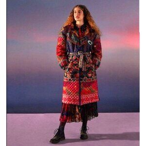 FARM Rio | Jackets & Coats | Farm Rio Puffer Coat Jacket M Midi ...